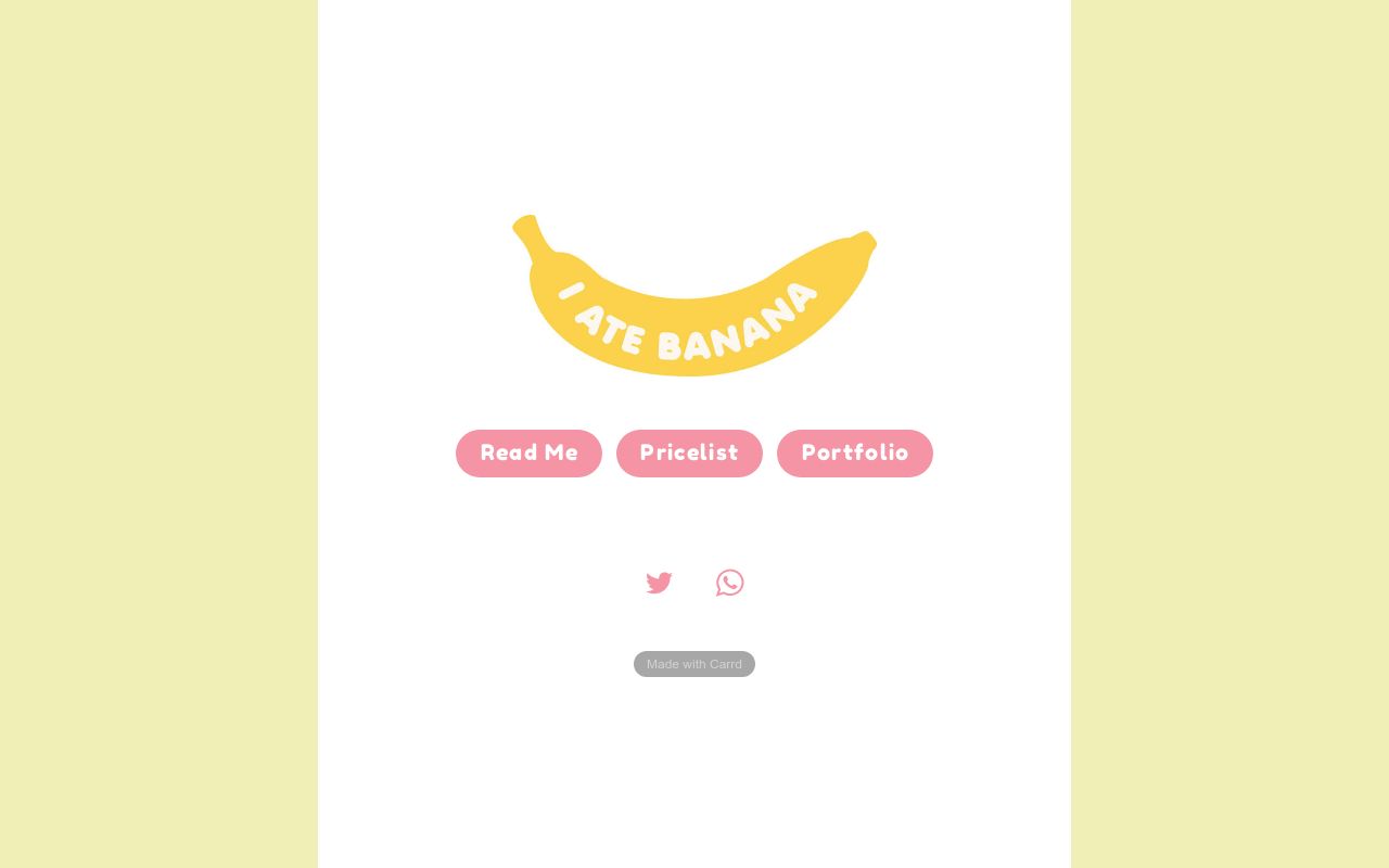 I Ate Banana